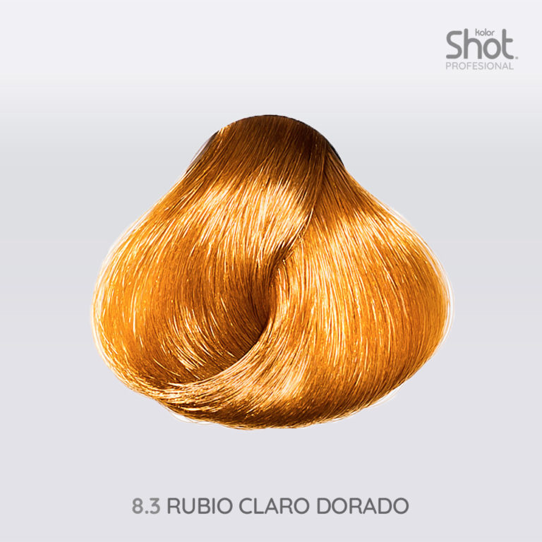 Tinte Kolor Shot Rubio Claro Dorado - 8.3 - Kolor Shot Profesional